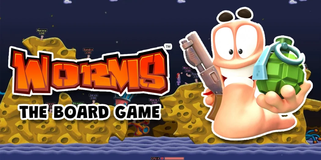 Kickstarter - Llegan los divertidos Worms en juego de mesa - Fanhammer