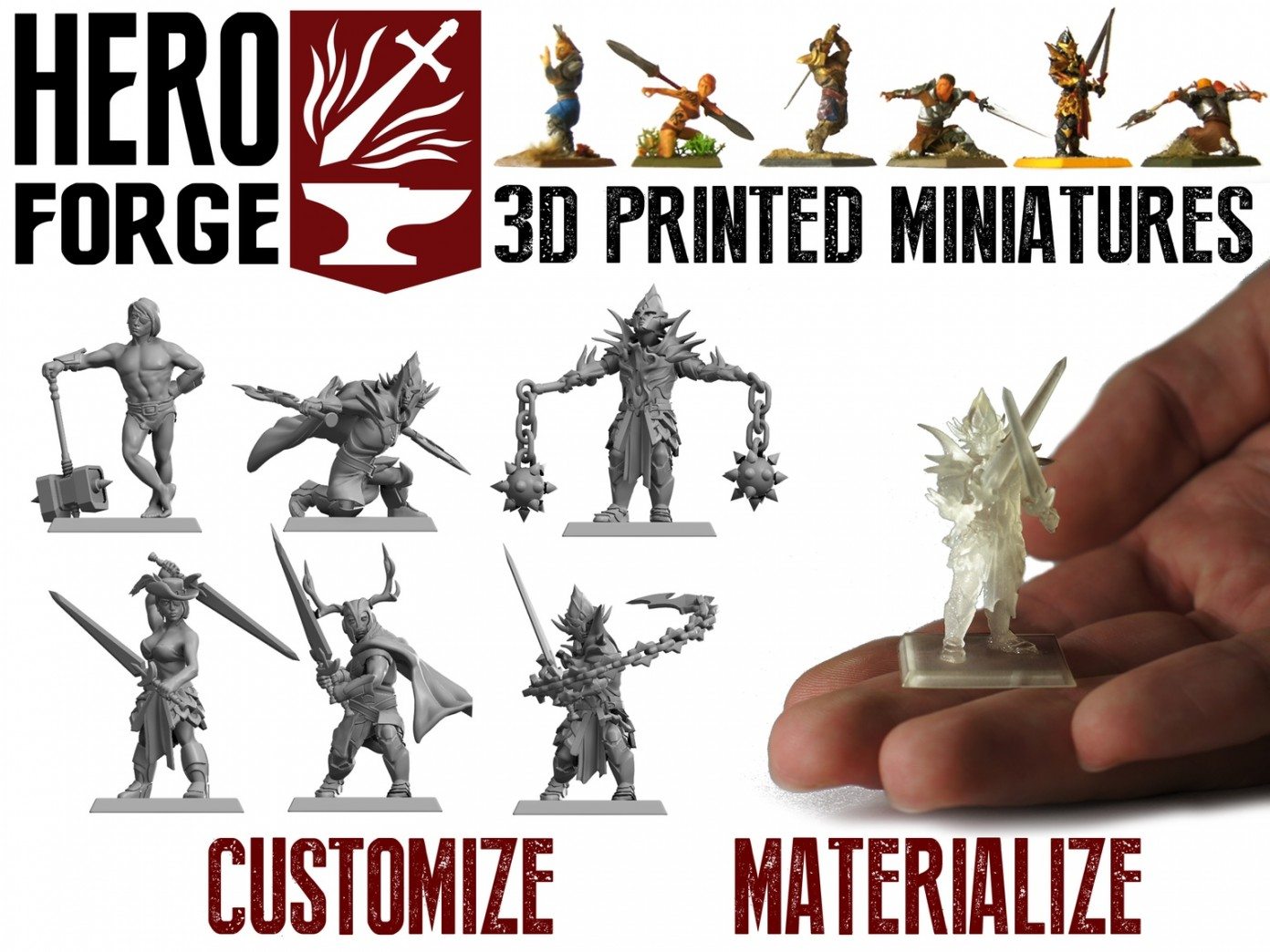 Hero Forge Custom Miniatures - Hazte tu propia miniatura - Fanhammer