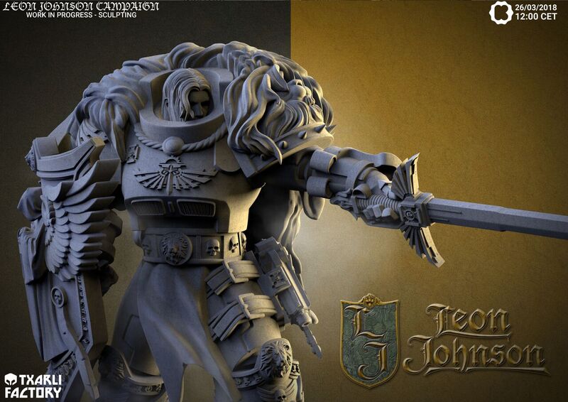 Consigue un magnifico Leon Johnson gracias a Txarli Factory - Fanhammer