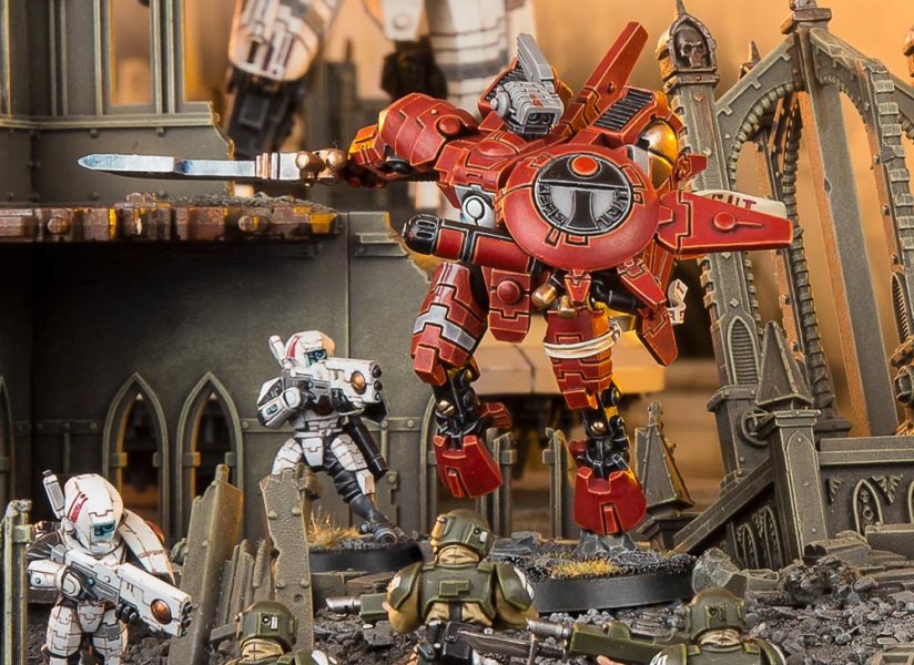 Avance Tau - Enclaves Farsight y los comandantes Tau - Fanhammer