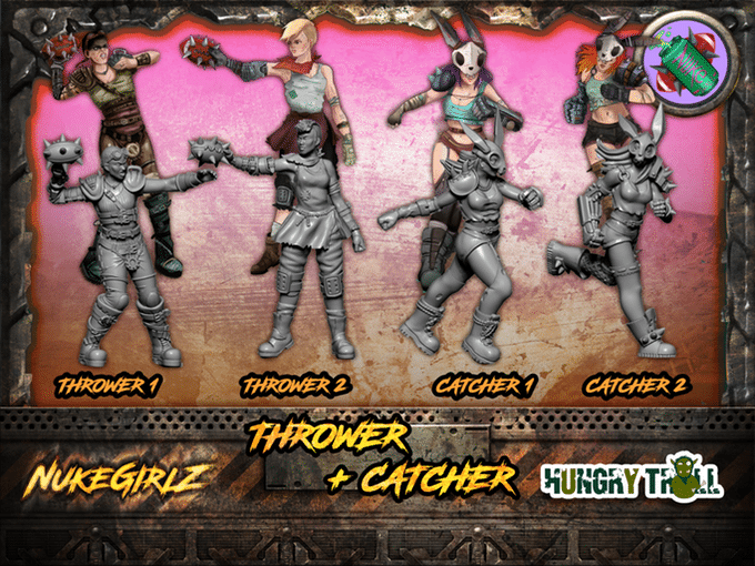 Próximamente el nuevo Kickstarter de Hungry Troll: Nuke Girlz Fantasy ...