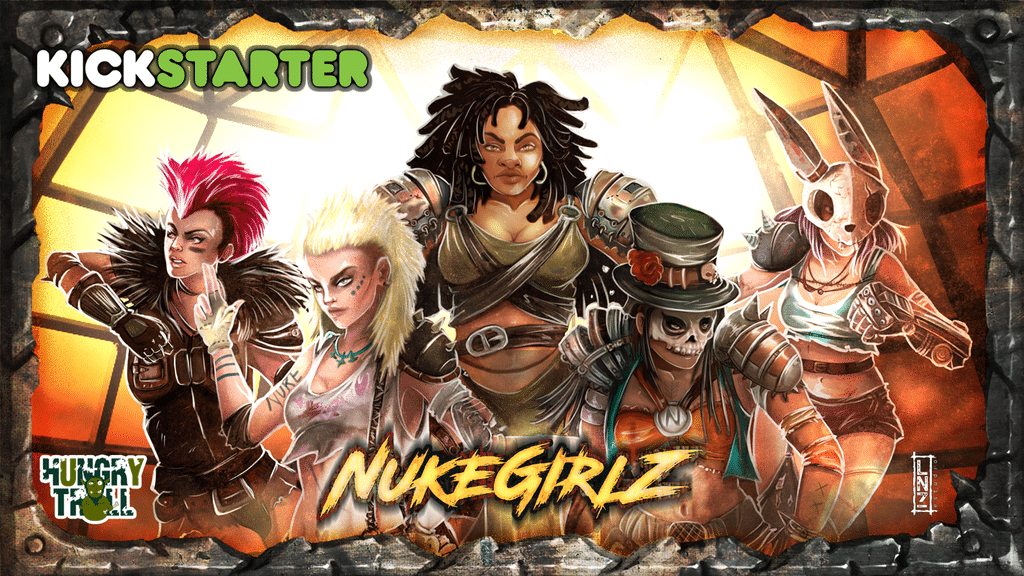 Próximamente el nuevo Kickstarter de Hungry Troll: Nuke Girlz Fantasy ...
