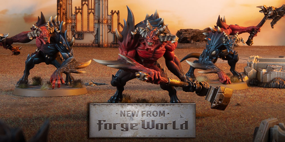 Forge World - Ruinstorm Daemon Brutes - Fanhammer