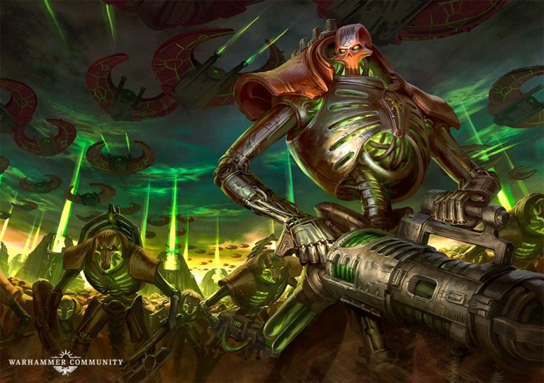 Rumores de la llegada de los Necrones en novena edición - Fanhammer