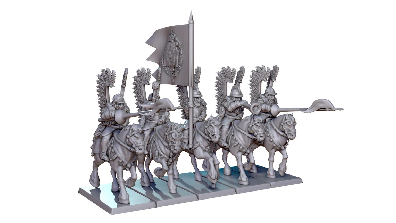 Zeppelin y Caballeria de Kislev - Norba Miniatures - Fanhammer