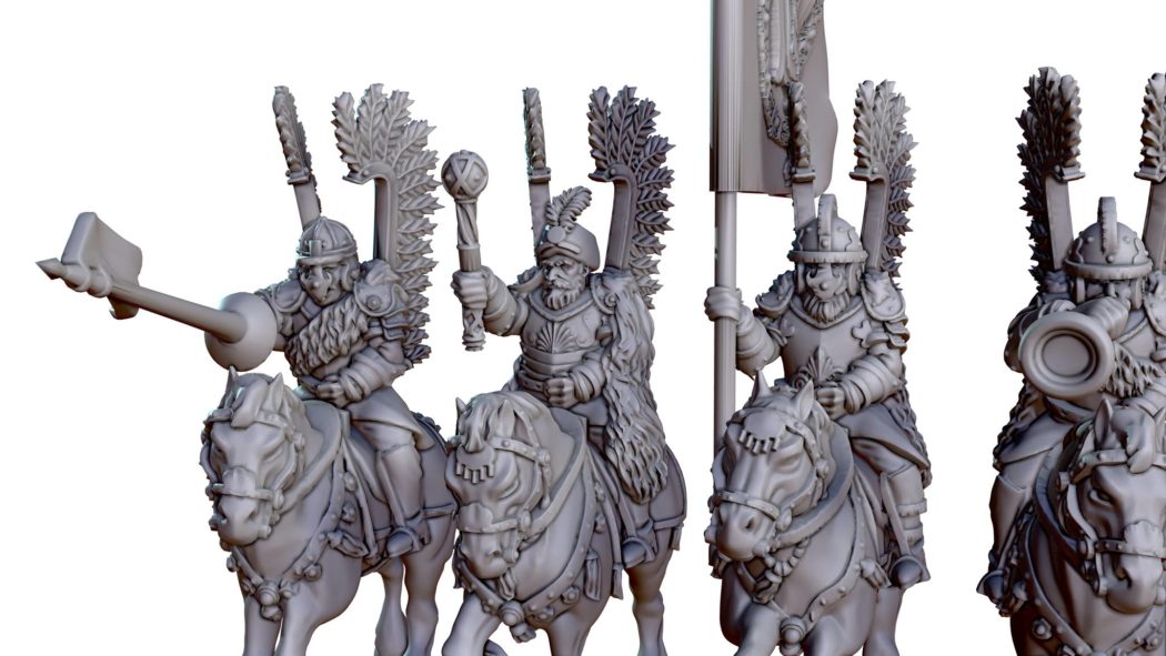 Zeppelin y Caballeria de Kislev - Norba Miniatures - Fanhammer