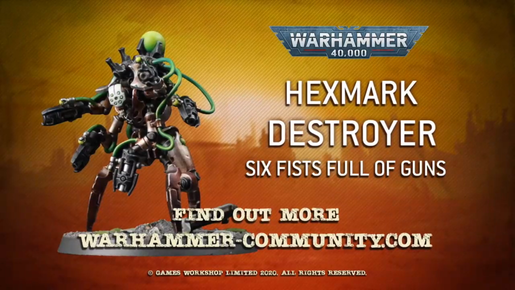 Hexmark Destroyer - Presentado nuevo necron - Fanhammer