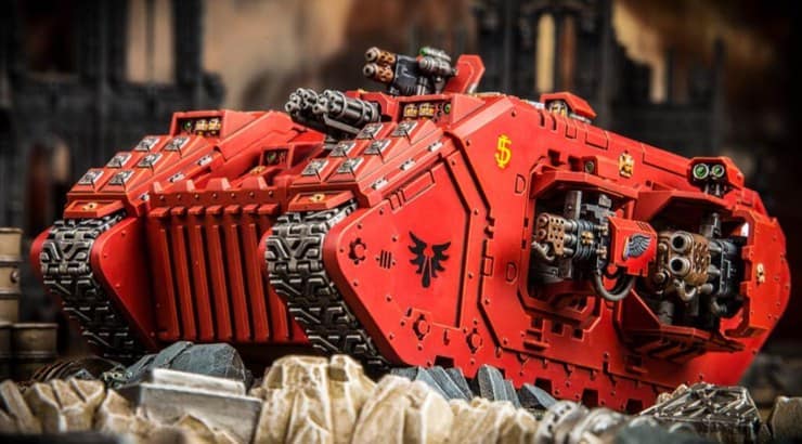 Hoja de Datos desvelada de los Land Raider - Fanhammer
