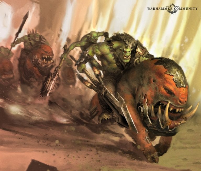 Más avances de los Orkos Beast Snaggas y sus Garrapatos - Fanhammer