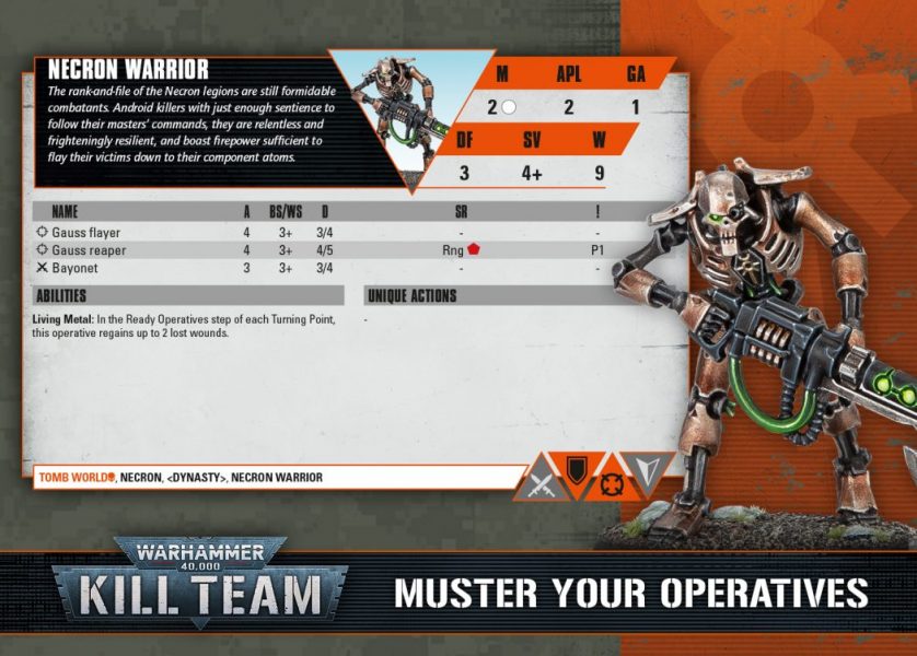 Nuevas hojas de datos de unidades diversas para Kill Team - Fanhammer