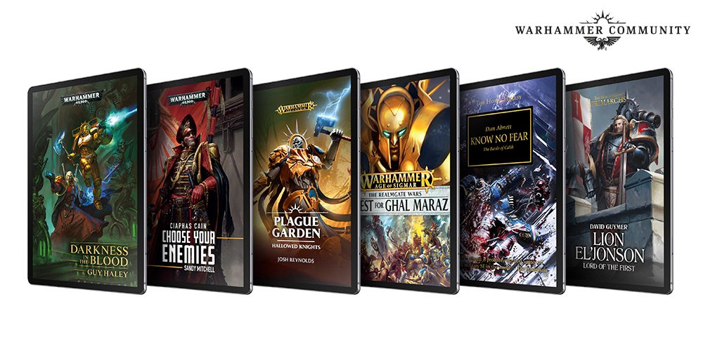 Seis Colecciones de la Black Library a mitad de precio en Warhammer ...