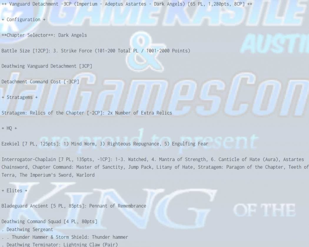 Listas Competitivas Warhammer 40000 - Atentos que llegan las ...