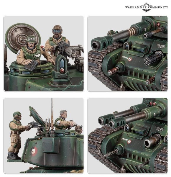 Conociendo mejor el nuevo gran tanque del Astra Militarum Rogal Dorn ...