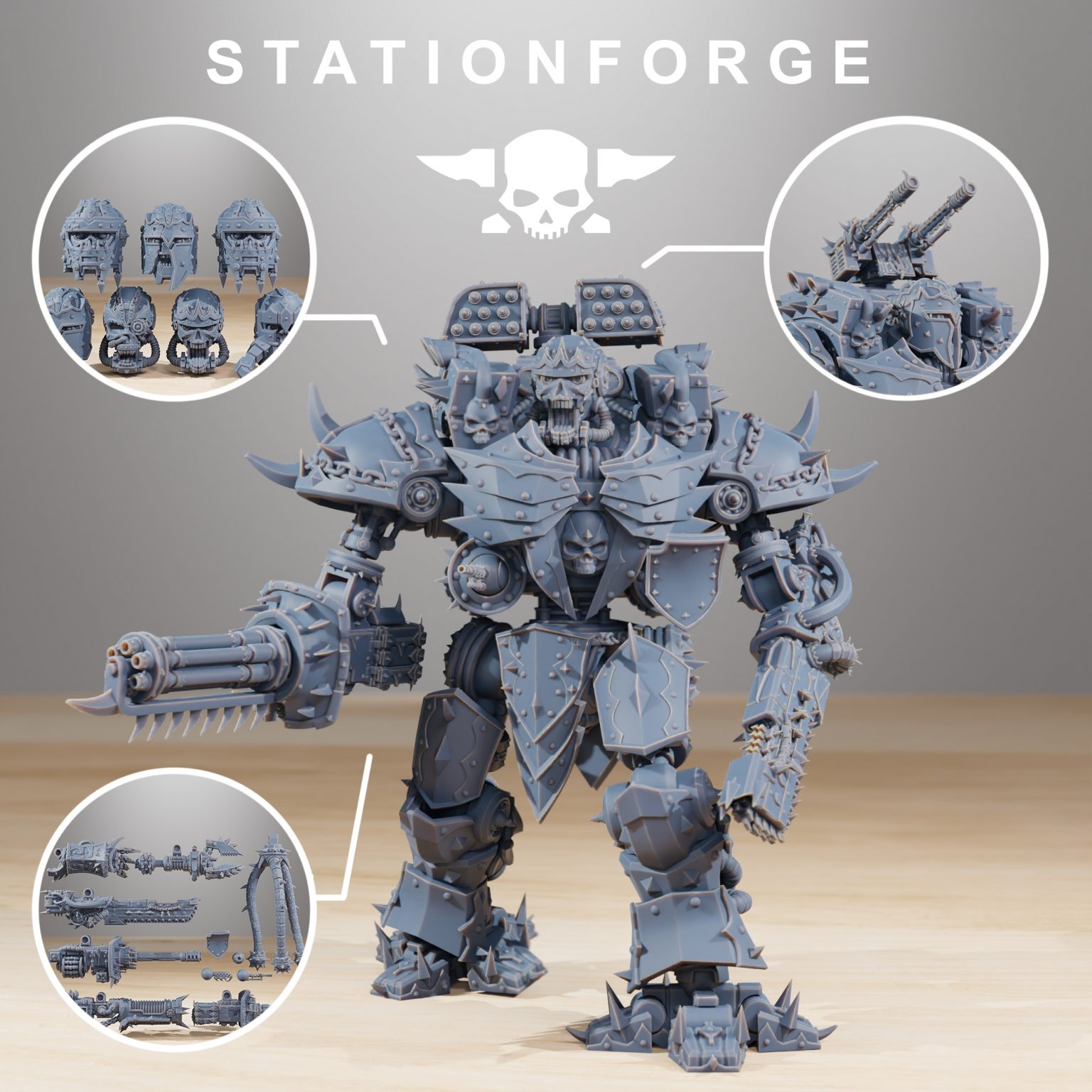 Avance Miniaturil 3D - Las geniales propuestas de Mayo de Station Forge ...
