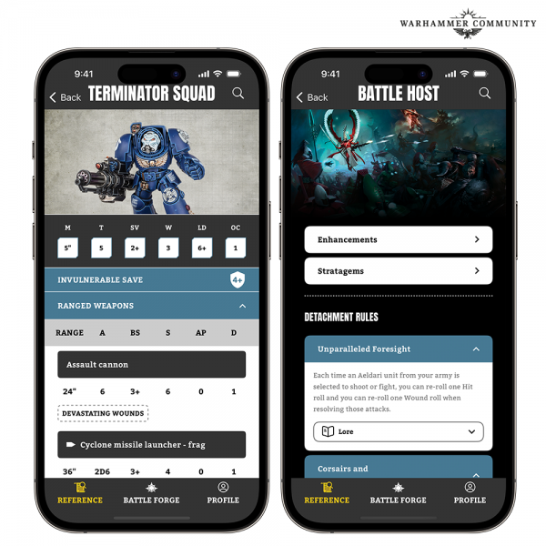Ya tenemos disponible la nueva App de Warhammer 40000 para Décima ...