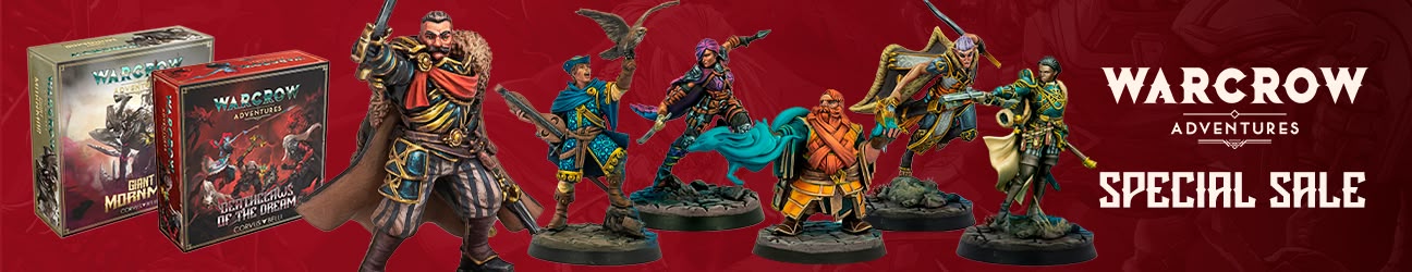 Ya esta a la venta Warcrow Adventures - El Dungeons de Corvus Belli ...