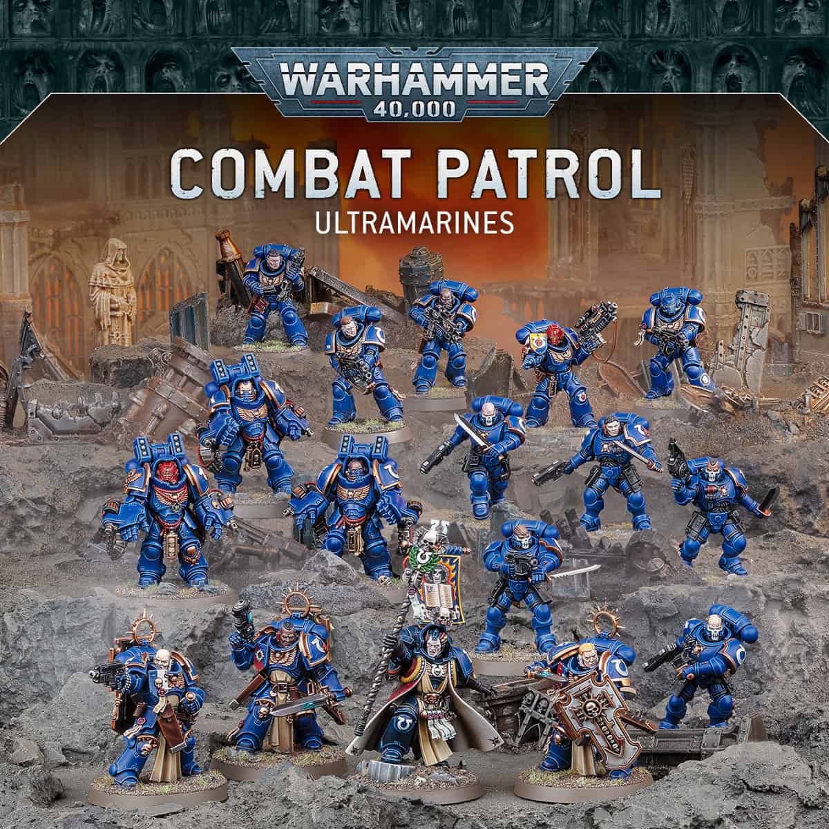 La nueva Patrulla de Combate de los Ultramarines en el ojo de mira del ...